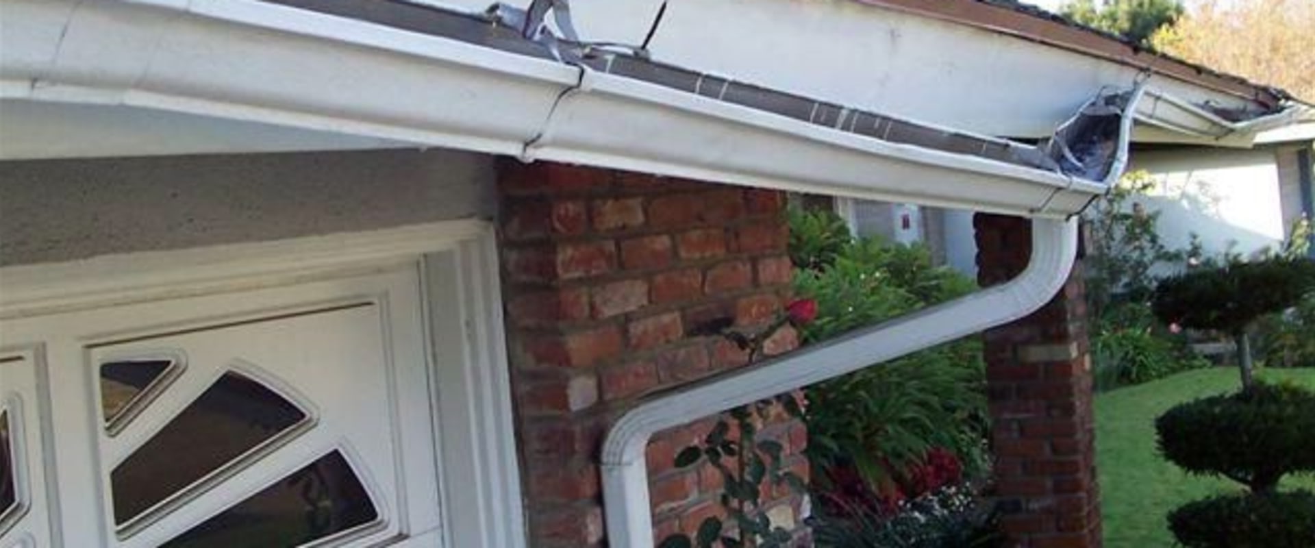 Repairing Damaged Gutters and Downspouts